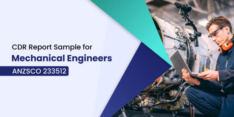 CDR Sample for Mechanical Engineers - CDRAustraliaHelp