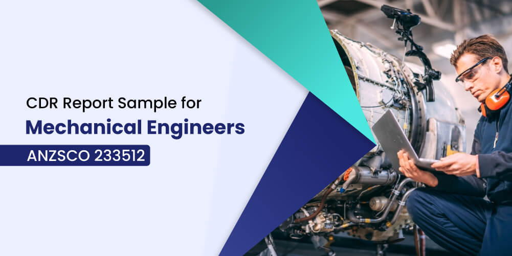 CDR Sample for Mechanical Engineers - CDRAustraliaHelp