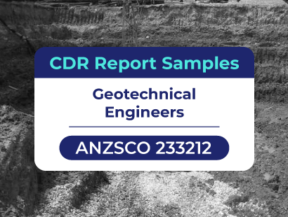 EA Approved CDR Report Samples - CDRAustraliaHelp